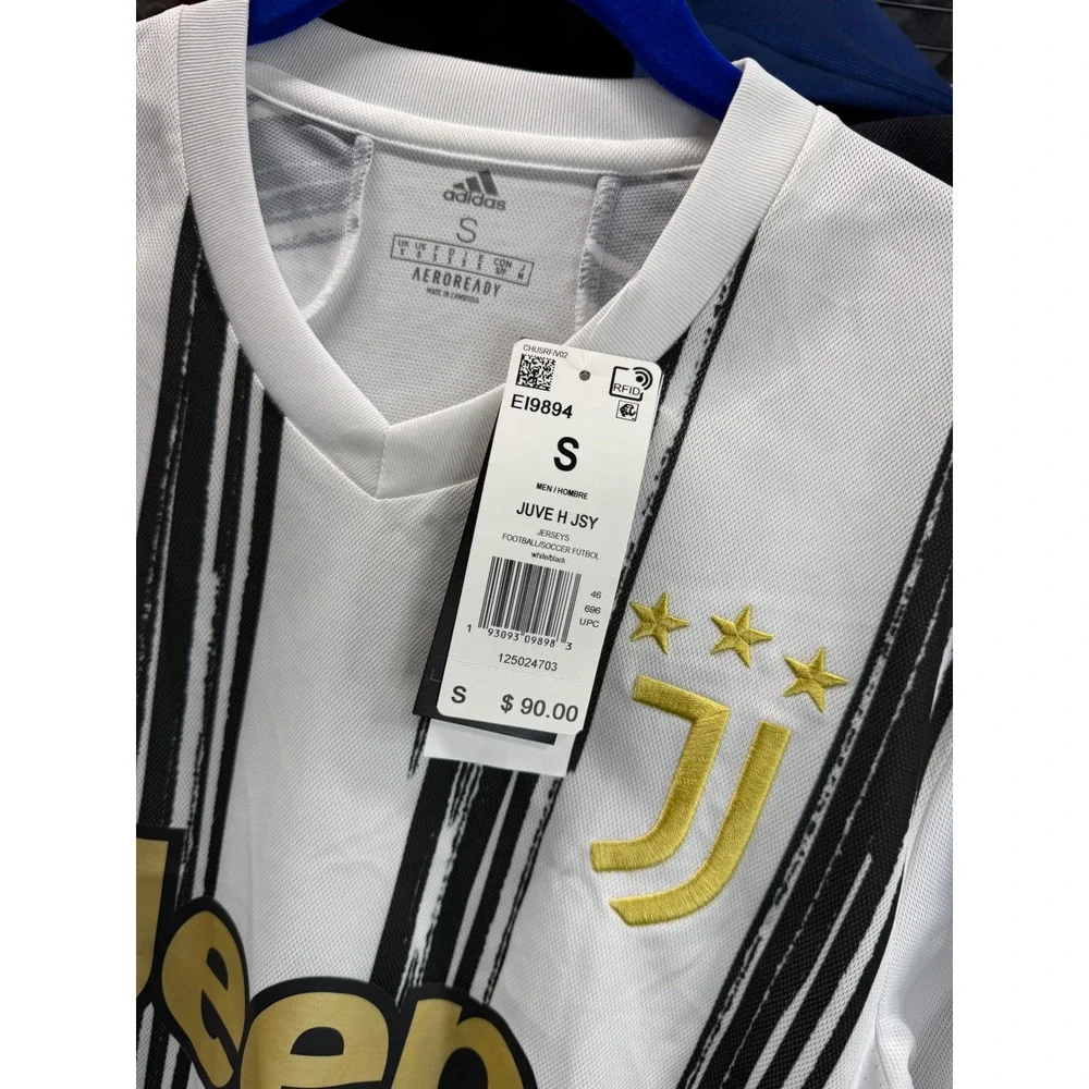 adidas | Shirts | Adidas Juventus 2202 Home Jersey Mens Small White ...